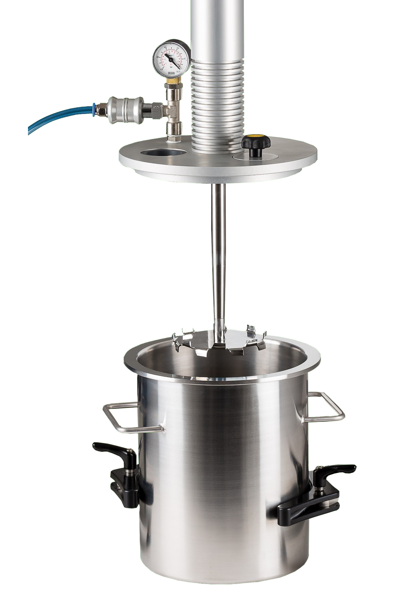 Dispermill Laboratory Disperser, Dissolver, Basket Mill and Mixer.